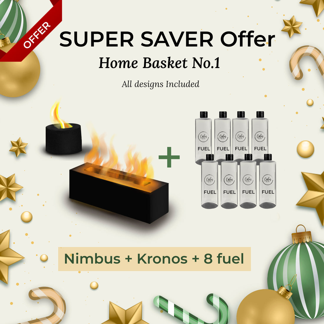 HomeBasket No.1 - Nimbus + Kronos + 8 Fuel – CALM BY FIRE