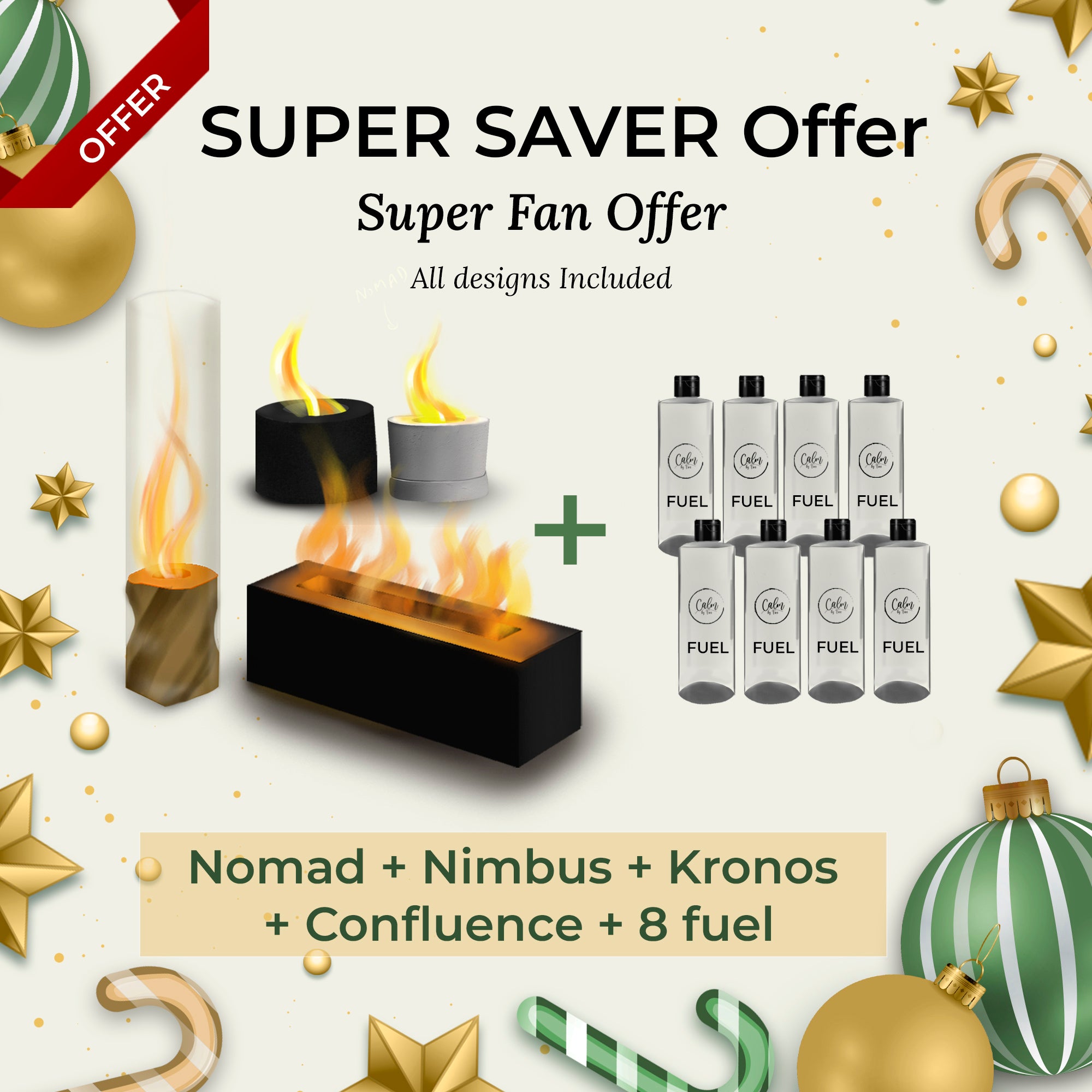 Super Fan Basket – CALM BY FIRE